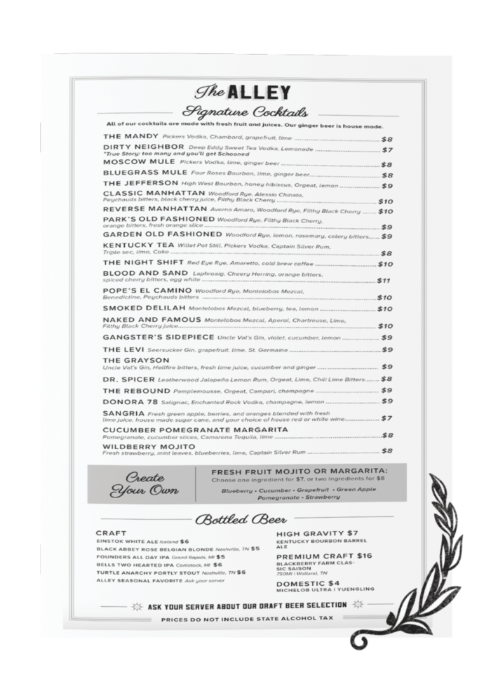 KITCHEN - The Alley on Main