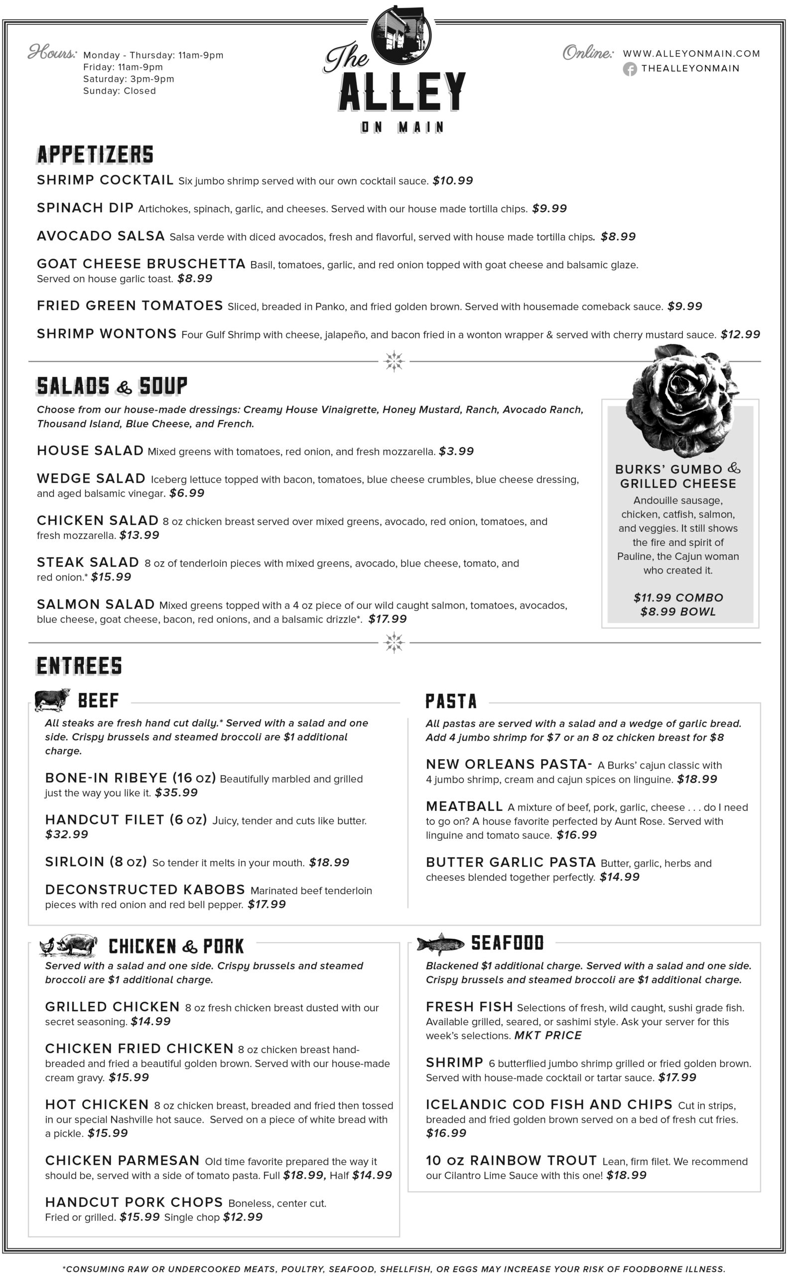 KITCHEN - The Alley on Main